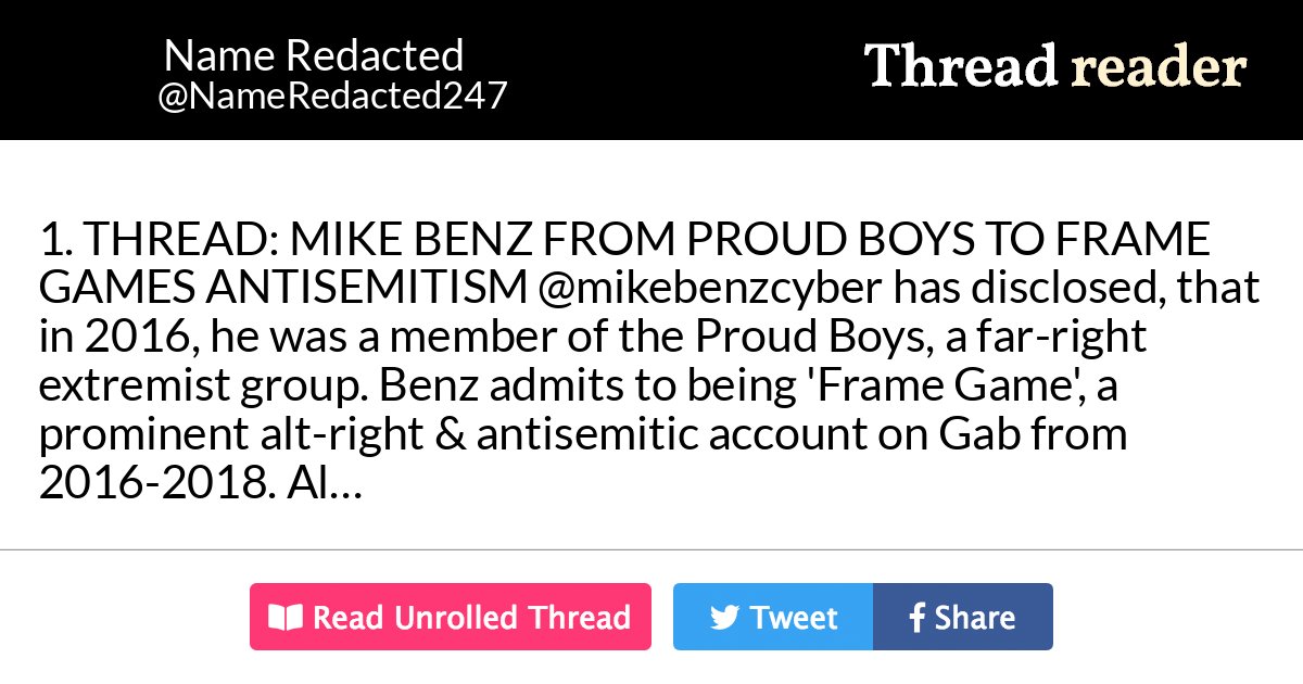 Thread by @NameRedacted247 on Thread Reader App – Thread Reader App