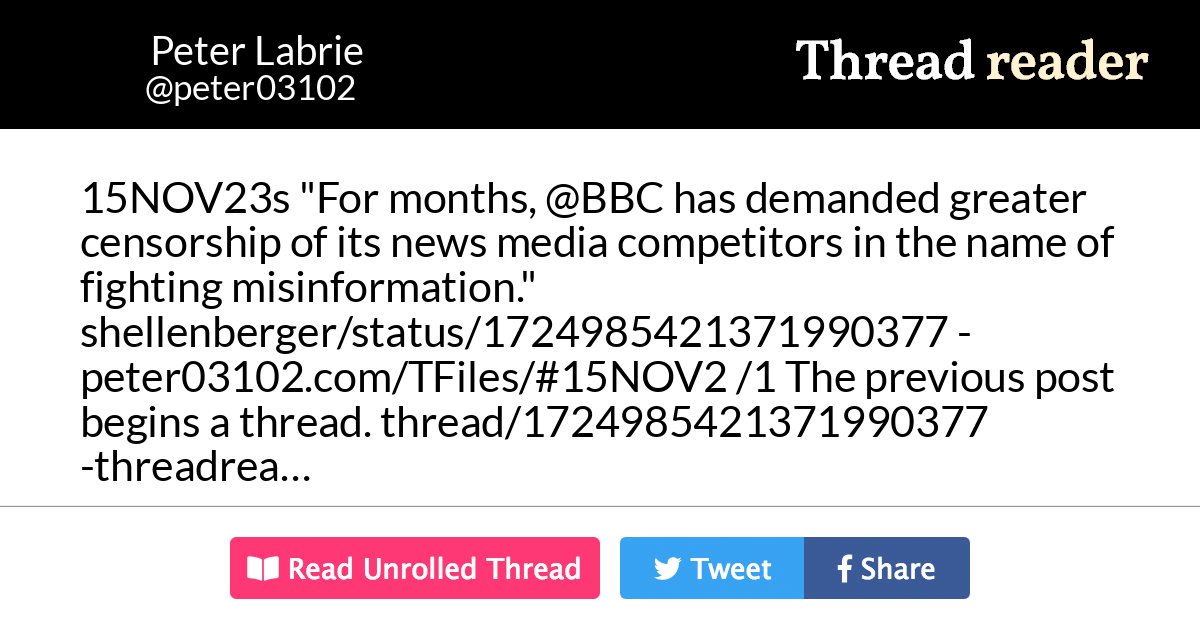 Thread by @peter03102 on Thread Reader App – Thread Reader App