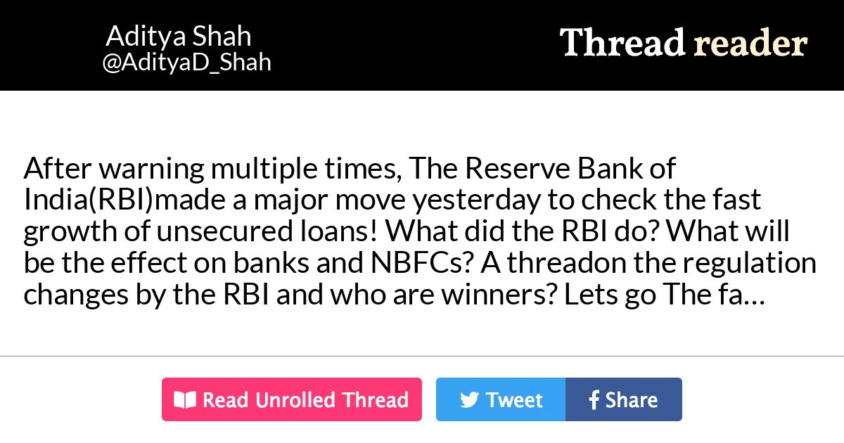 Thread by @AdityaD_Shah on Thread Reader App – Thread Reader App