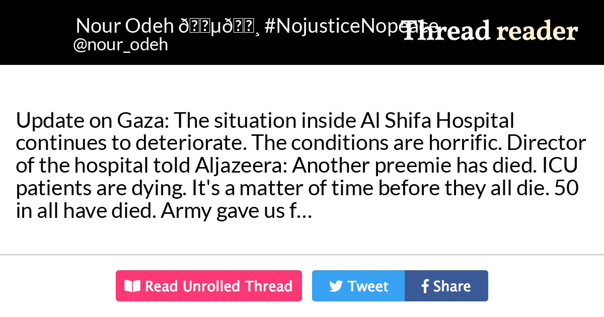 Thread by @nour_odeh on Thread Reader App – Thread Reader App